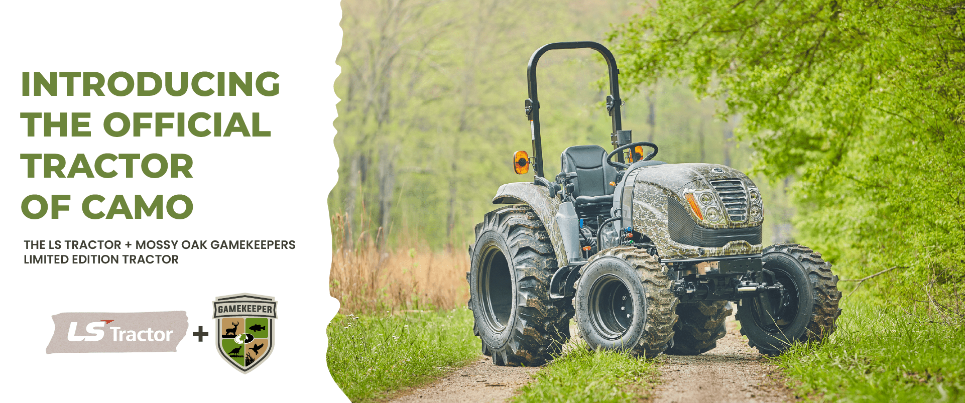 The Official Tractor of Camo Has Arrived - LS Tractor USA